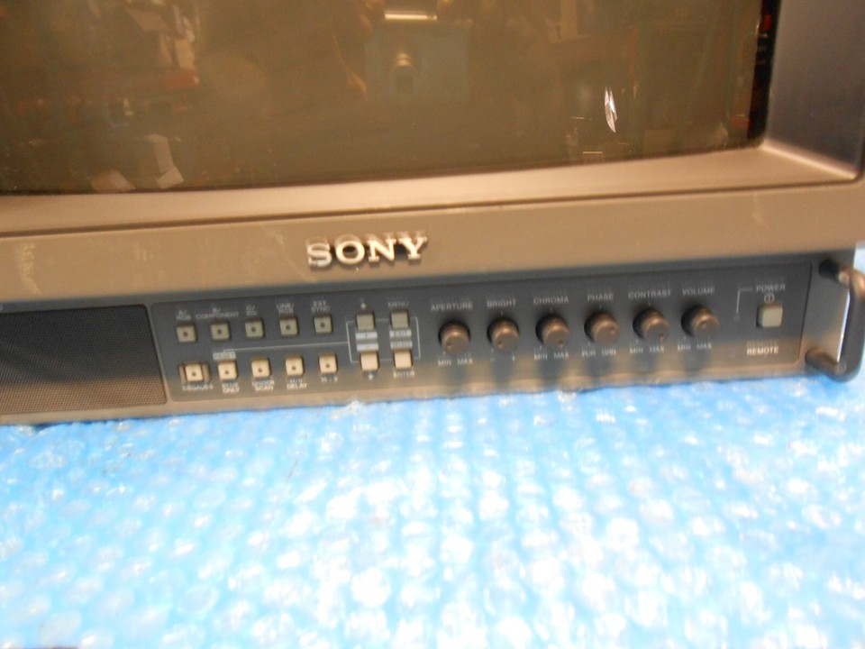 RARE Sony Trinitron PVM-14M2U Gaming RGB COLOR VIDEO Monitor | eBay