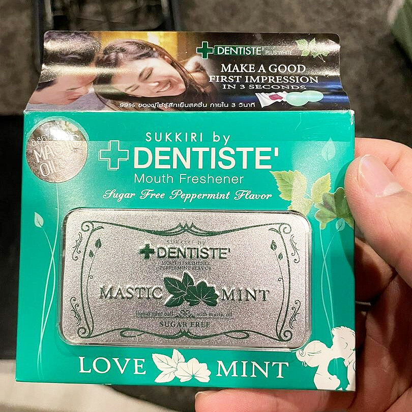 Mouth Freshener Sukkiri by Dentiste' Mastic Oil Mint Sugar Free ...