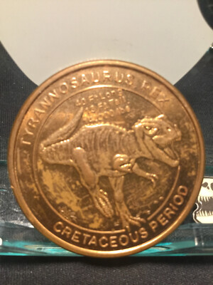 Tyrannosaurus Rex Houston Museum Natural History Token Cretaceous T-Rex ...