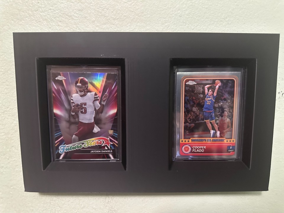 Trading Card Display Wall Frame Vertical/Horizontal | eBay