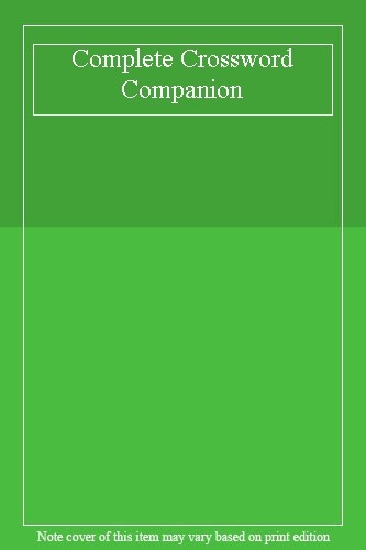 Complete Crossword Companion. 9780753700778 | eBay
