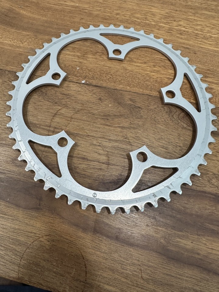 Vintage Suntour 53 Tooth Chainring 53t 130 BCD Silver Alloy Race 1980s ...