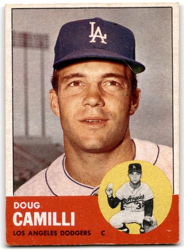 1963 Topps #196 Doug Camilli | eBay