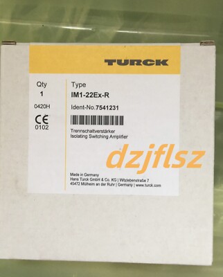 1PC New TURCK IM1-22Ex-R IM122EXR Isolating Switching Amplifier Free ...