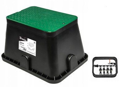 VALVE BOX Underground Irrigation Lawn Sprinkler Valve Protect Cover ...