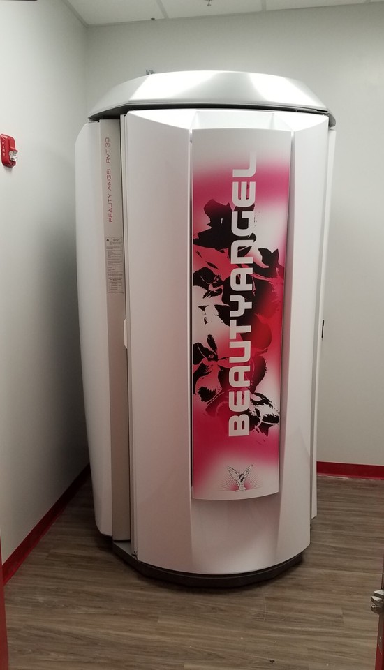 Tanning Bed Ergoline Beauty Angel RVT 30 RedLight - Pre-owned | eBay
