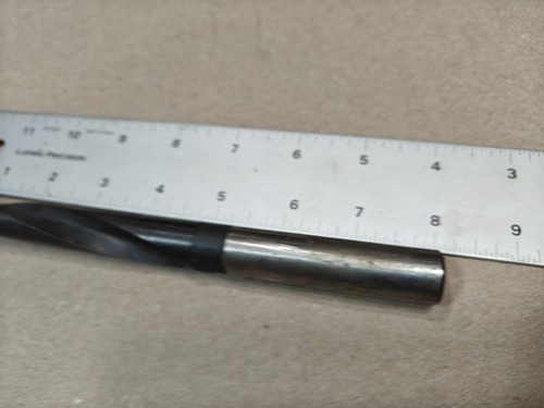 Cle-Force Drill Bit 21/32" Dia, 5/8” shank Dia, 118 0, High Speed, USA ...