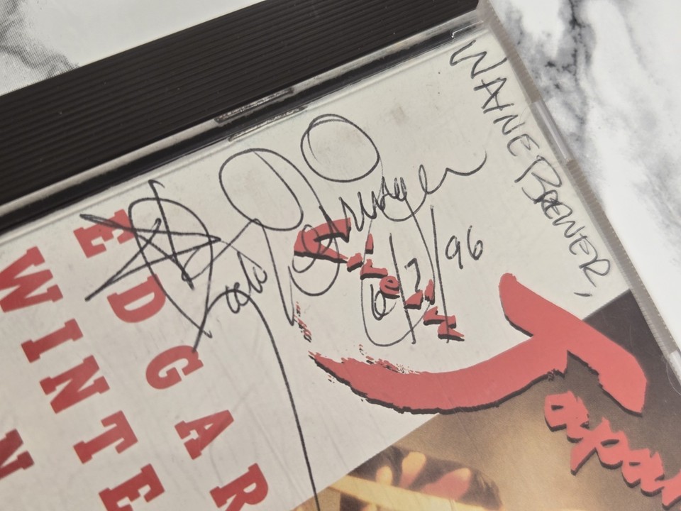 Edgar Winter And Rick Derringer - Live In Japan (CD) -- Autographed ...