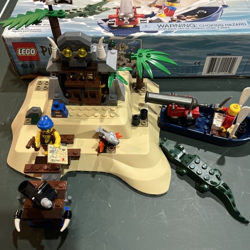 Lego Pirates 6241 Loot Island 99% Complete With Box And Instructions | eBay