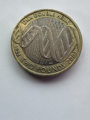 DNA Double Helix 2-Pound Coin 1953-2003 | eBay