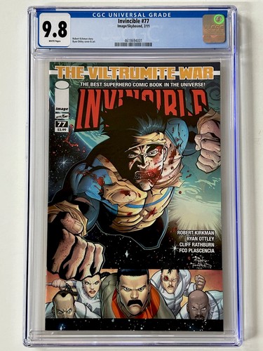 Invincible #77 CGC 9.8 Viltrumite War Kirkman Ottley 2011 | eBay