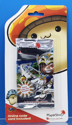 NEXCON MAPLESTORY 2007 9-CARD BOOST PACK TRADING CARD GAME SEALED | eBay