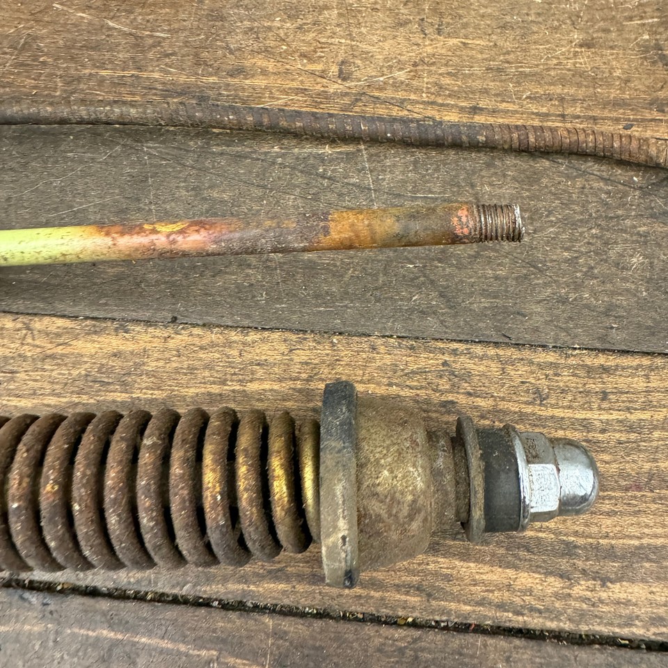 Vintage Monark Fork Beehive Springer Cruiser Balloon 26" PART Green ...