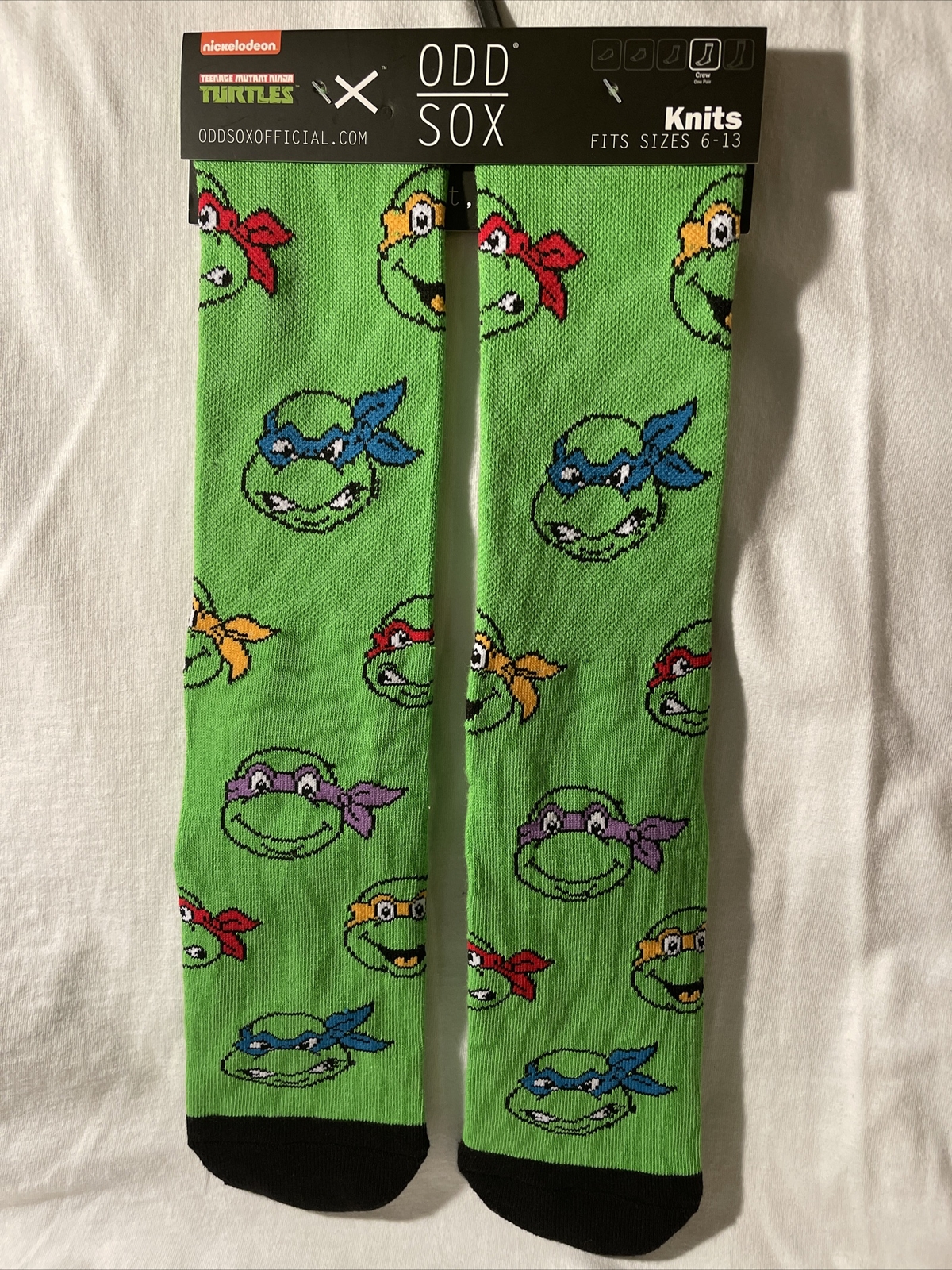 Odd Sox - Teenage Mutant Ninja Turtles - Size 6-13 NEW | eBay
