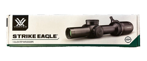 Vortex Strike Eagle 1-8x24 FFP EBR-8 MOA BDC Reticle LPVO Riflescope SE ...