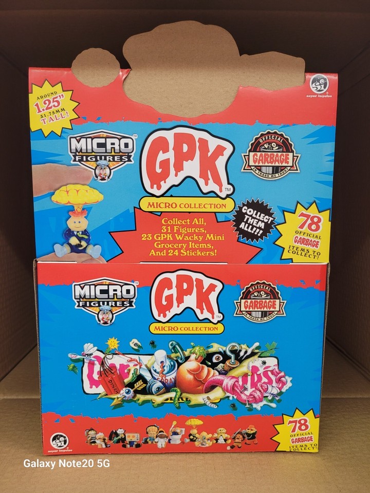 Pack of 6 Pieces GARBAGE PAIL KIDS Series 1 Collection MICRO FIGURES ...