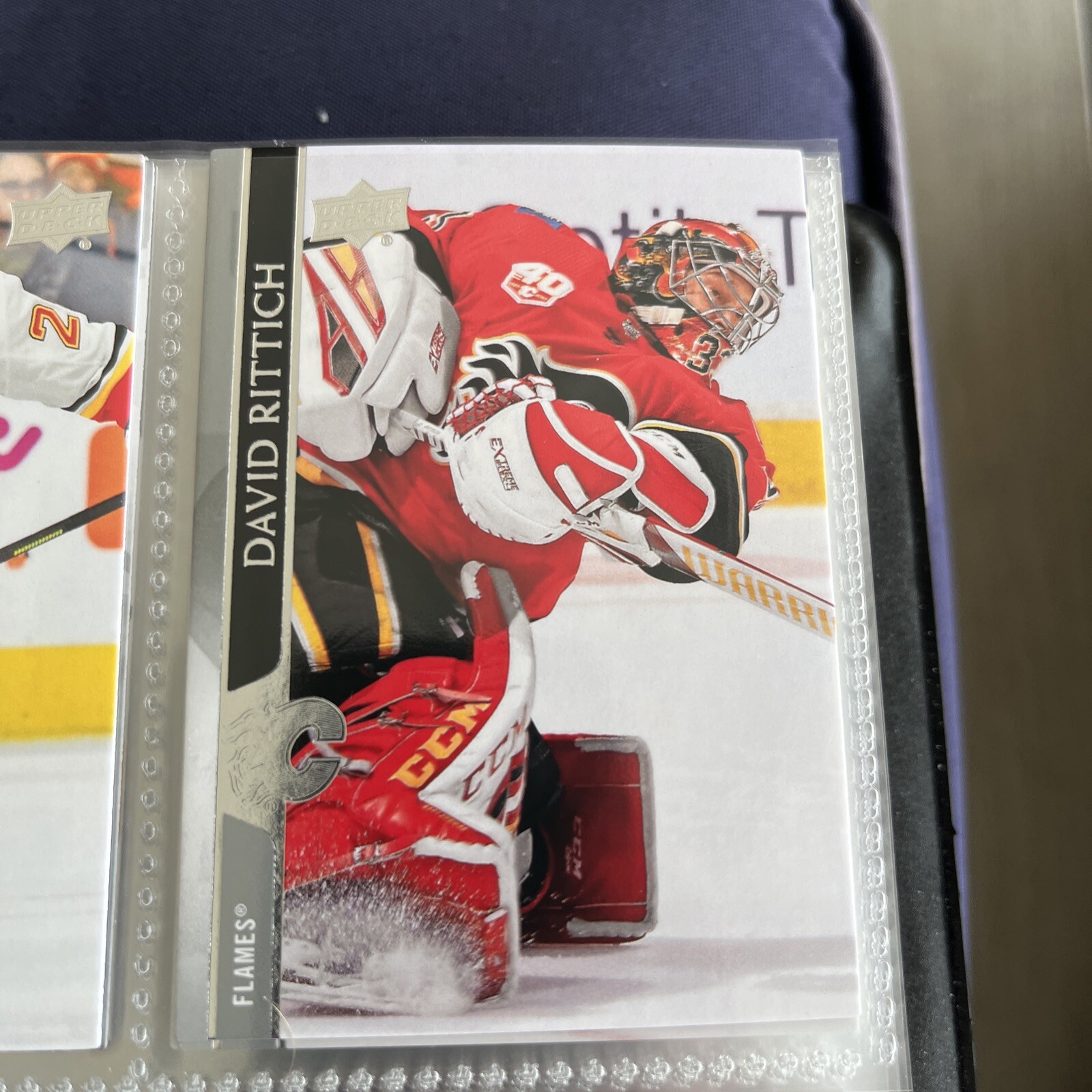 2020-21 Upper Deck Hockey Series 1 #30 David Rittich Calgary Flames | eBay