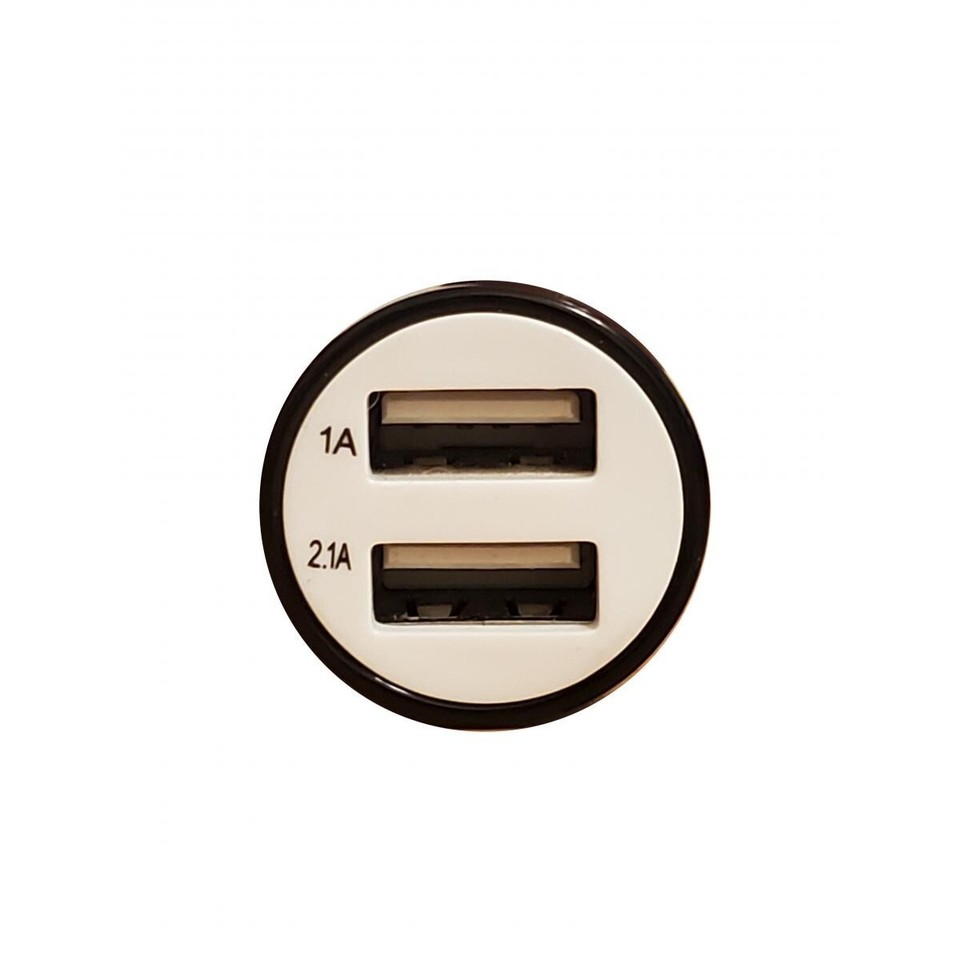 ESI Wireless Gear BL1901 Slim Dual Port Black Car Charger for Phones ...