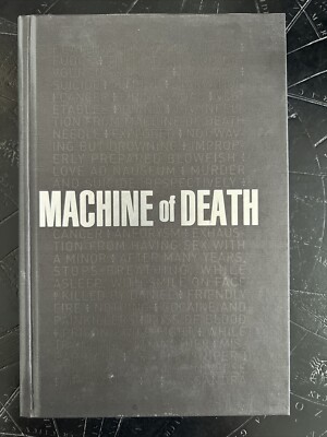 Machine Of Death - Limited Hardcover Edition (numbered 84 of 300) | eBay