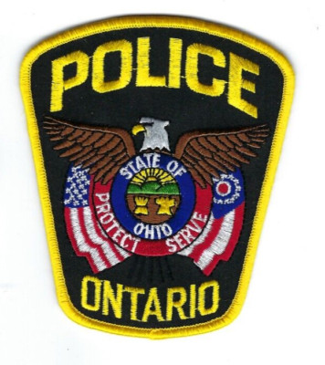 *CURRENT ISSUE* Ontario (Richland County) OH Ohio Police patch - NEW ...