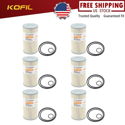 6*FF5369W for Fleetguard Fuel Filter Replaces 1696265C1, 23521528 ...