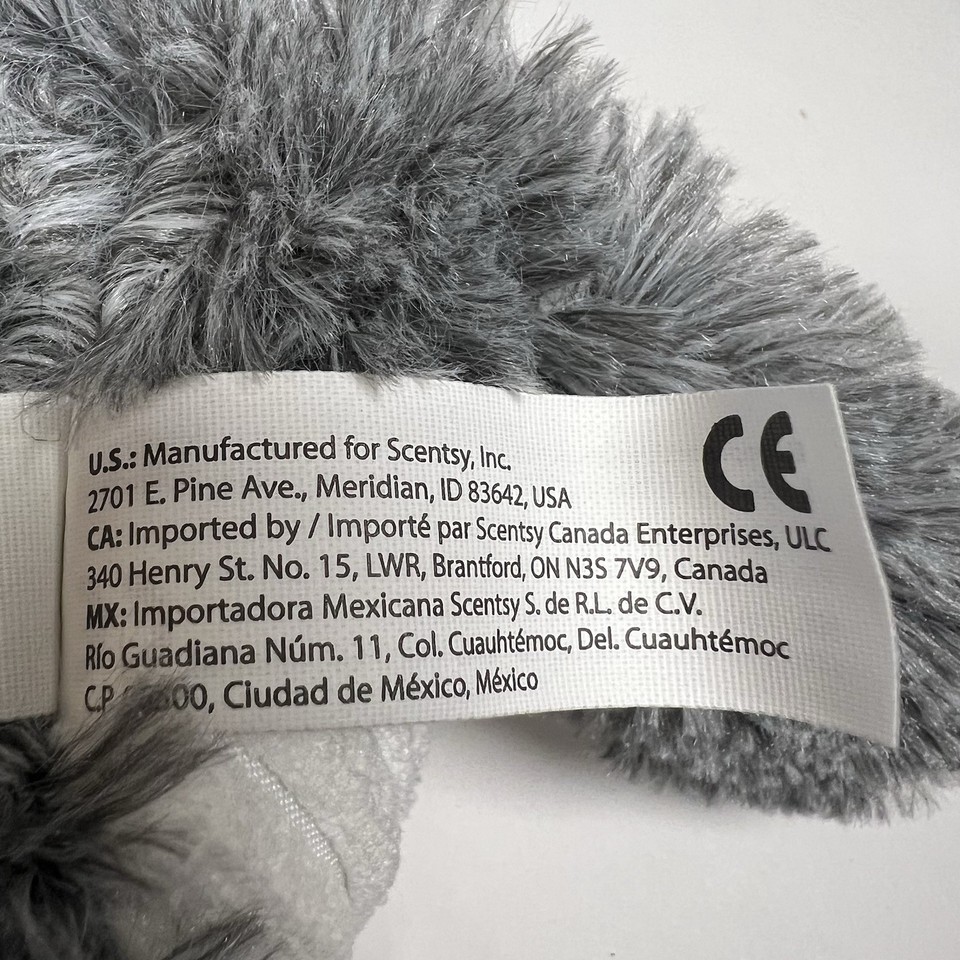 Scentsy Buddy - Homer The Husky - White and Grey - Comes W New Scent ...