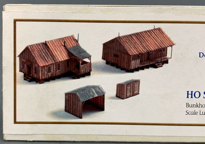 HO KMP Models - Sawmill Outbuildings Craftsman Kit NIB! HO6764 | eBay