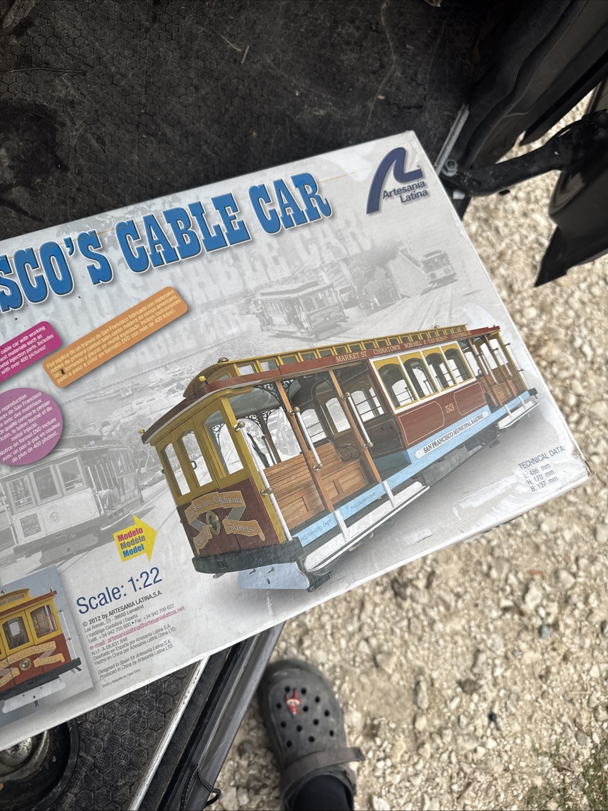 Artesania Latina 1:10 Stage Coach 1848 Model Building Kit (20340) for ...