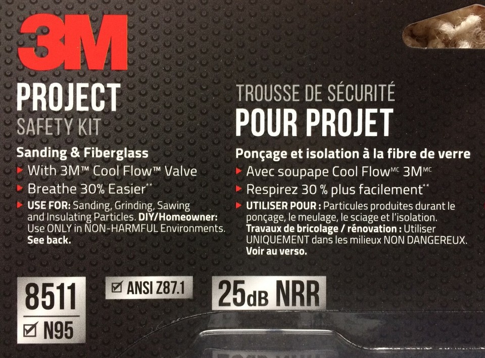 N Grade 95, Project safety kit, ----6 COUNT----, brand new, shipped ...