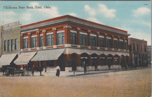 Oklahoma State Bank, Enid Oklahoma Vintage Postcard | eBay