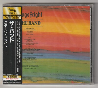 the band - cd - shmcd - stage fright ( japan pressing , neuf scellé ...