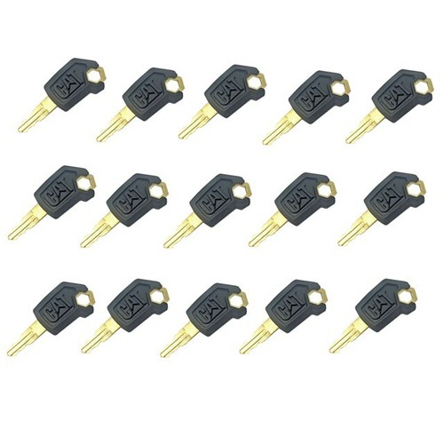 (20)For CAT Caterpillar Heavy Equipment Ignition Key 5P8500 New Style ...