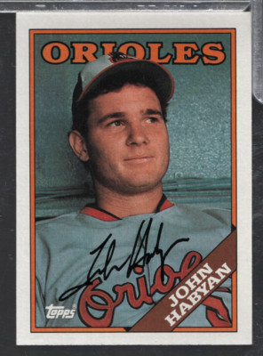 John Habyan Orioles Autographed 1988 Topps #153 w/COA 021224NPCD269 | eBay