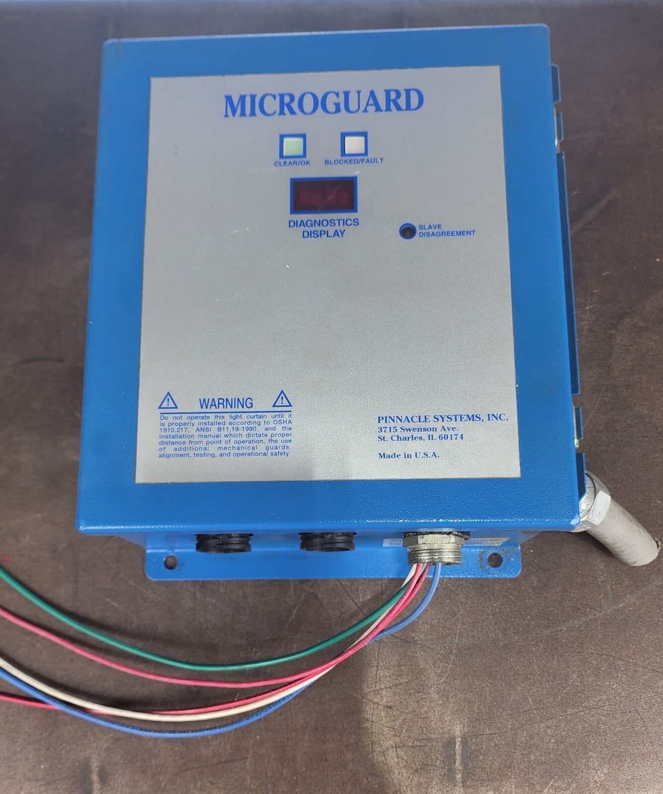 Pinnacle Microguard 52-006 / TCI BRD: 31-005 / 31-032R2 / Light Curtain ...