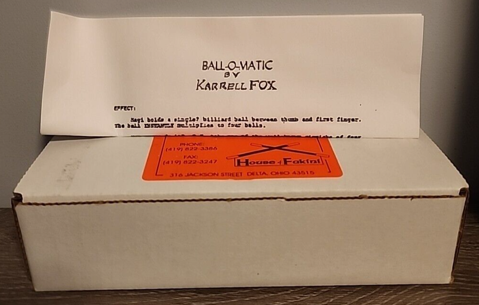 Ball-O-Matic by Kerrell Fox from the house of fakini vintage magic fun ...