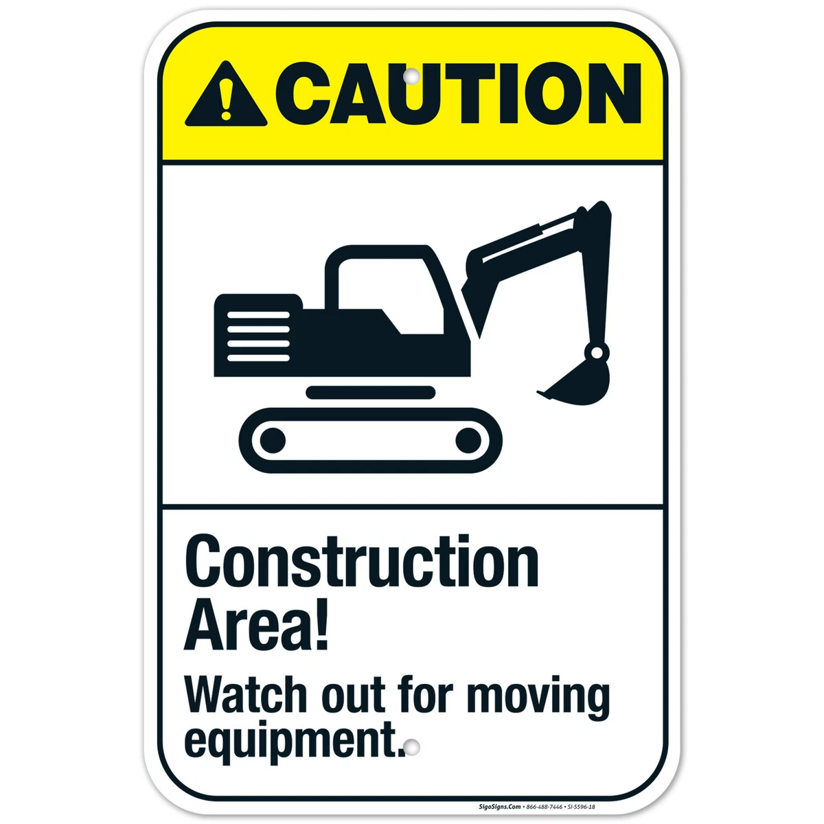 Caution Construction Signs