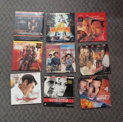 NEW Laserdisc Movies Lot of 9 - Various Collection Laser Disc SEALED ...