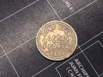 Vintage US Trade Token - Lone Star Buffet Peoria Illinois - Good For 5 ...