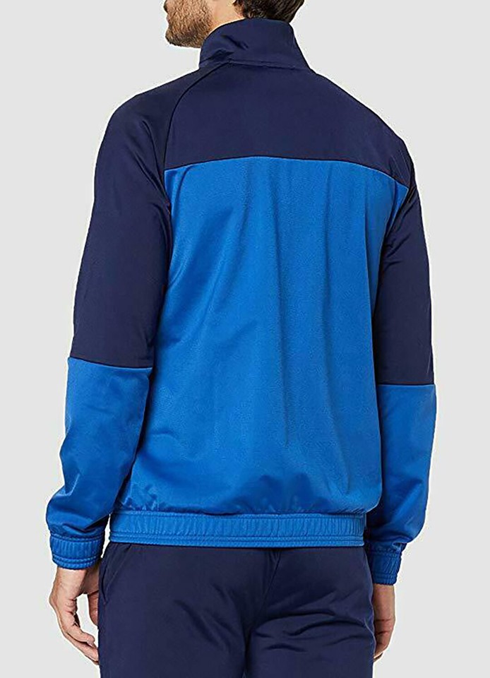 Puma Men's Galaxy Blue Colorblocked Retro Full Zip Track Jacket | eBay