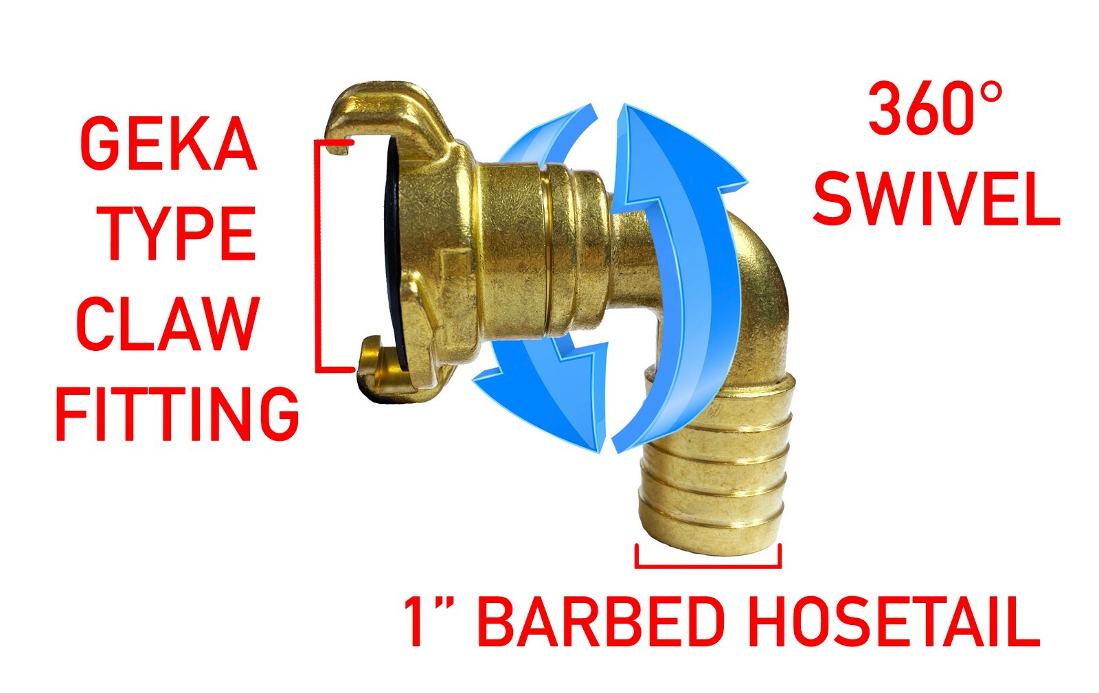 solid brass geka style professional claw type hose fittings,all sizes ...