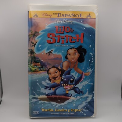 Lilo Stitch (VHS, 2002, Spanish Language Version) 786936167672 | eBay