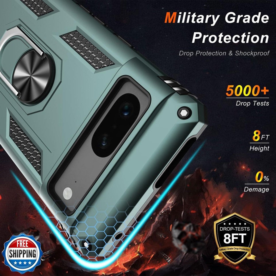 LUMARKE for Google Pixel 7 Case with Screen Protector,Pass 16ft. Drop ...