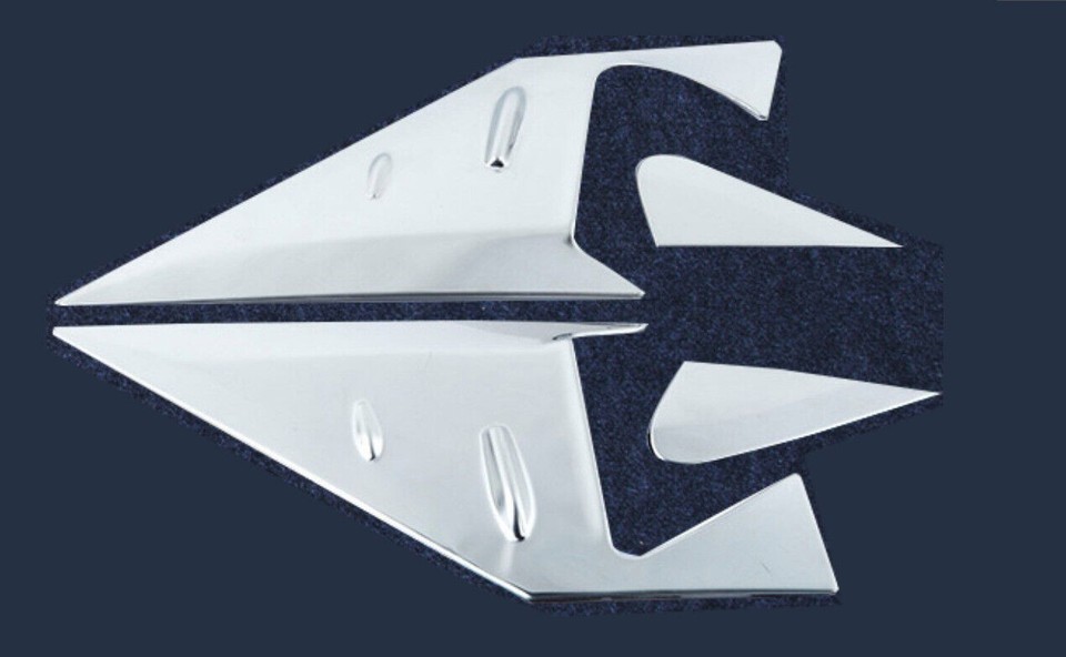 For Toyota Land Cruiser 2008-21 Chrome Steel A Pillar Front Triangle ...