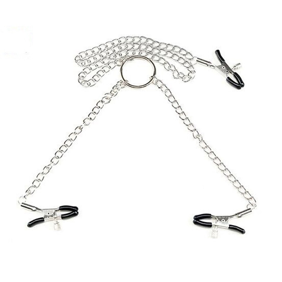 Adjustable Pressure Clips Clamps Jewelry Non Piercing Nipple Rings ...