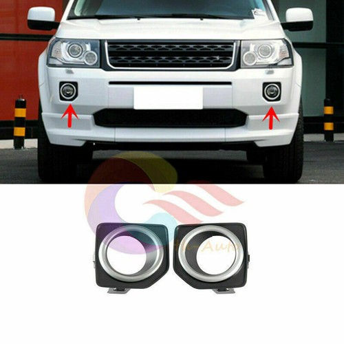 1 Pair Front Bumper Foglight Covers LR040784 For Land Rover LR2 L359 ...