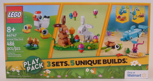 LEGO 66747 Animal Play Pack (40523, 31128, 30643) 3 sets, 5 unique ...