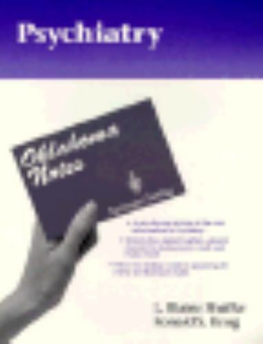 Oklahoma Notes: Psychiatry by Ronald S. Krug and Blaine Shaffer (1995 ...