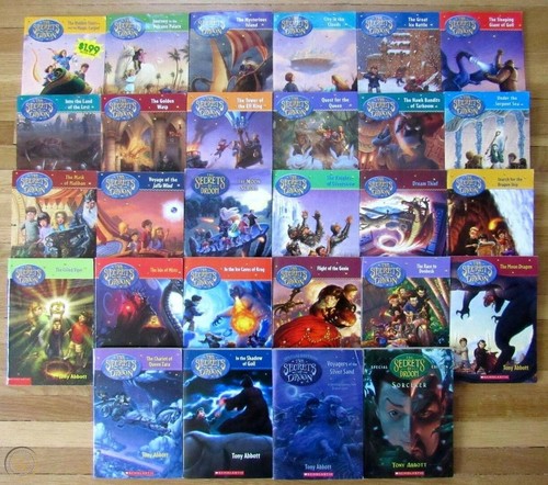 RANDOM 5 BOOK LOT Secrets of Droon Tony Abbott Books Bundle Series ...