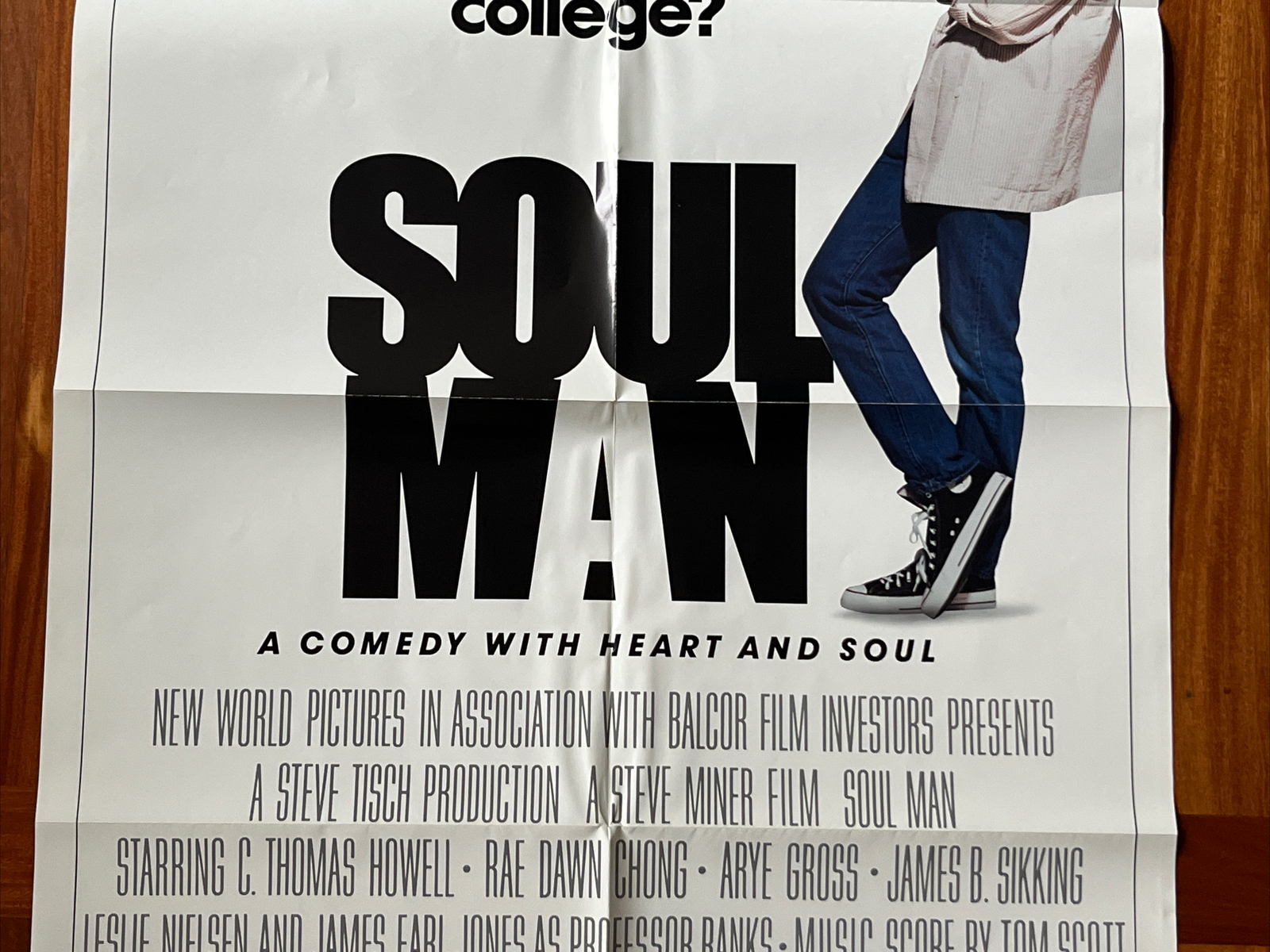 Soul Man 1986 One Sheet Original Movie Poster 27" X 41" Collectible | eBay
