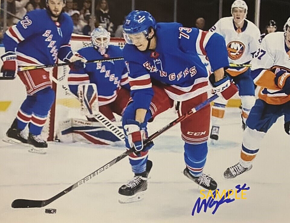 MATT REMPE #2 REPRINT 8X10 AUTOGRAPHED SIGNED PHOTO NY NEW YORK RANGERS ...